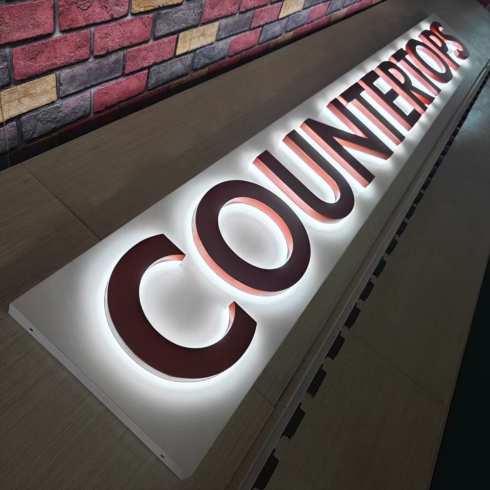 Signage LED Custom Signs Business Shop 3D Letter Backlit Board - CHNSIGN