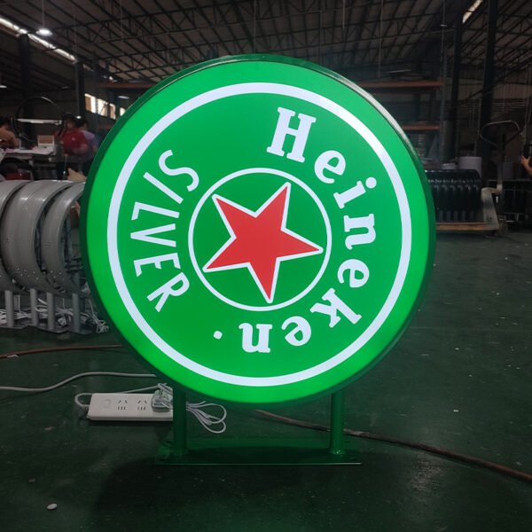 Led Lightbox Signage Acrylic Backlit Outdoor Advertising Light Box ...
